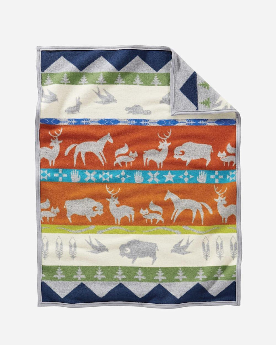 Shared Path Crib Blanket | Pendleton Blankets Made in the USA – Your Western Decor