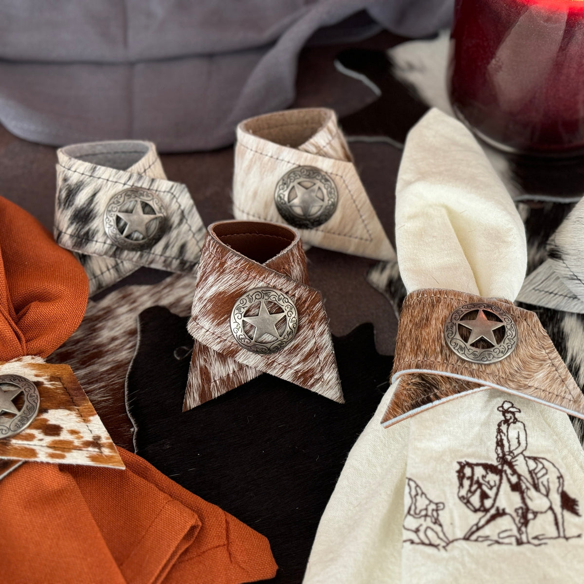 Western, Southwestern, Lodge Napkin Rings | Your Western Decor