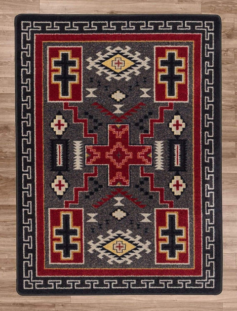 Double Cross Rugs 2 Colors | Southwest Rugs | Your Western Decor