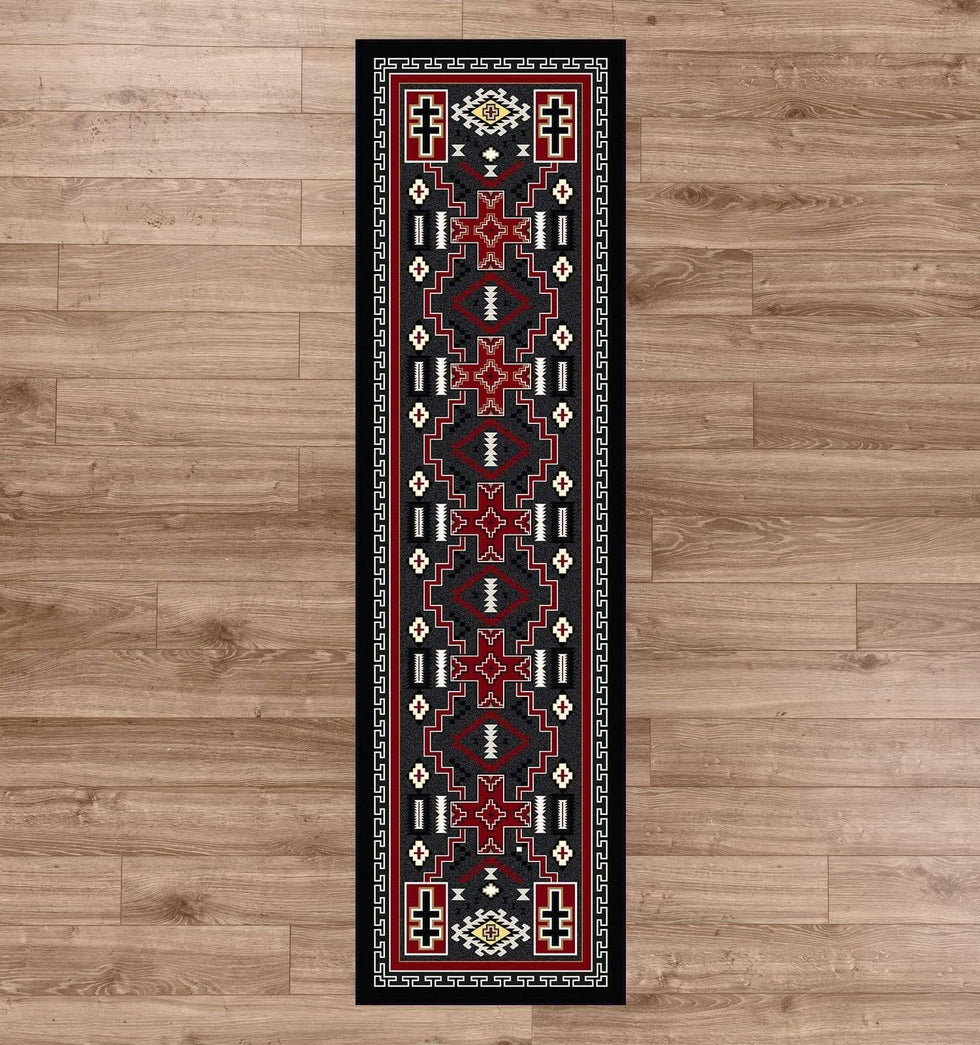 Double Cross Rugs 2 Colors | Southwest Rugs | Your Western Decor