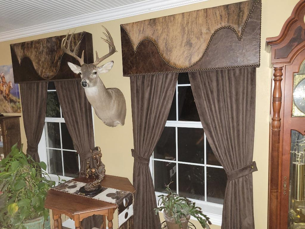 Custom Western Window Cornices | Your Western Decor