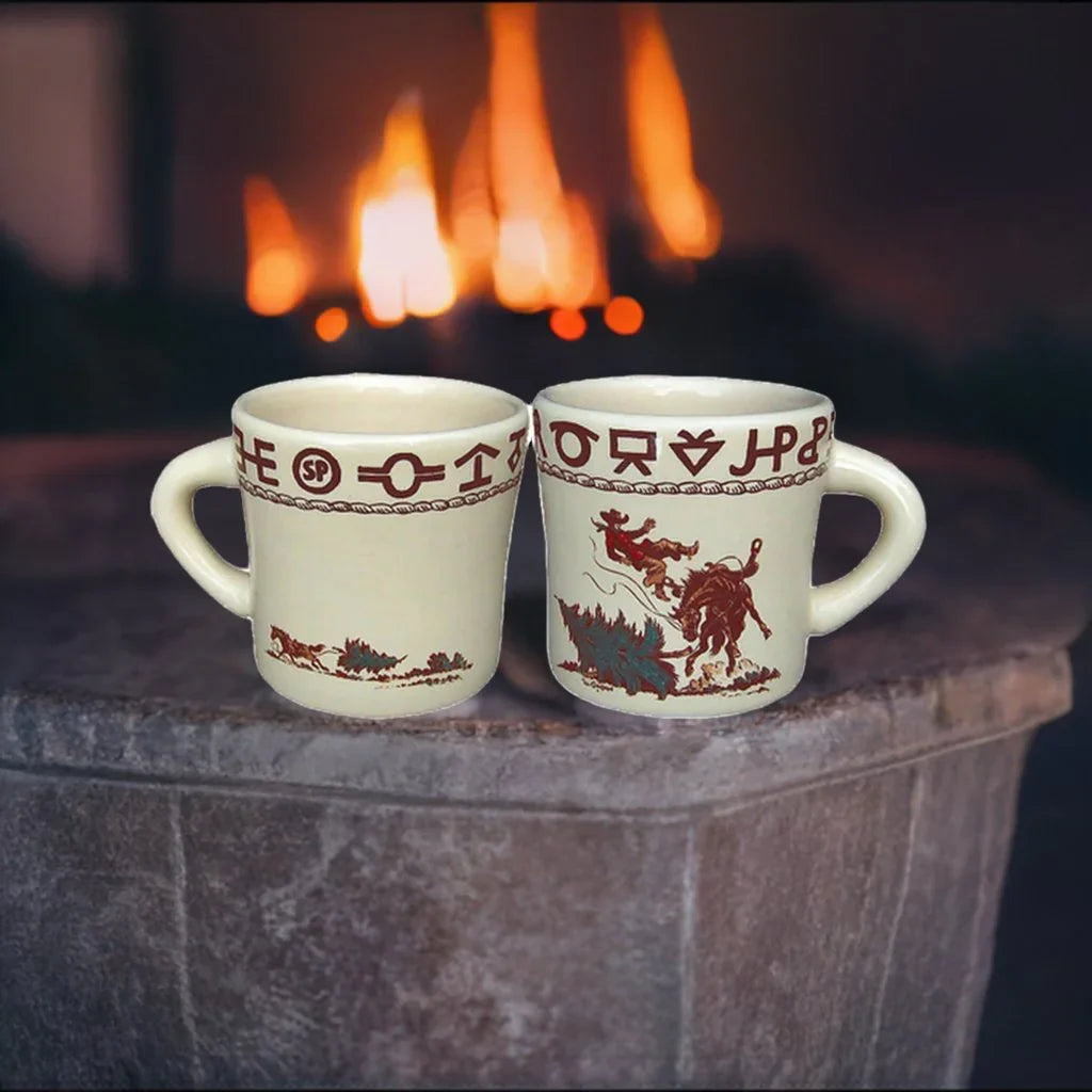 Branded Cowboy Christmas Western Coffee Mug | Christmas Dishes – Your ...