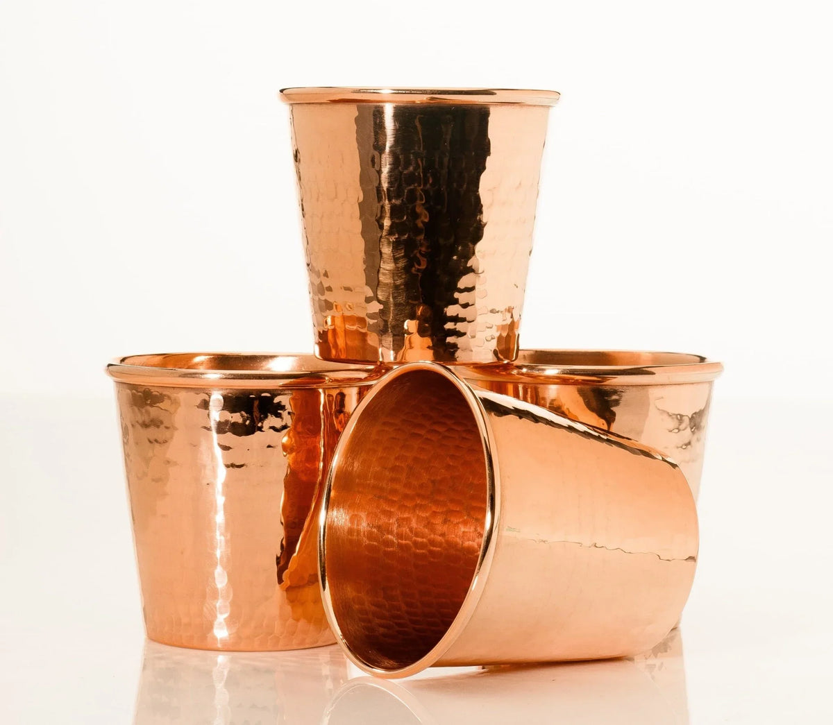Hammered Copper Cocktail Cups | Your Western Decor