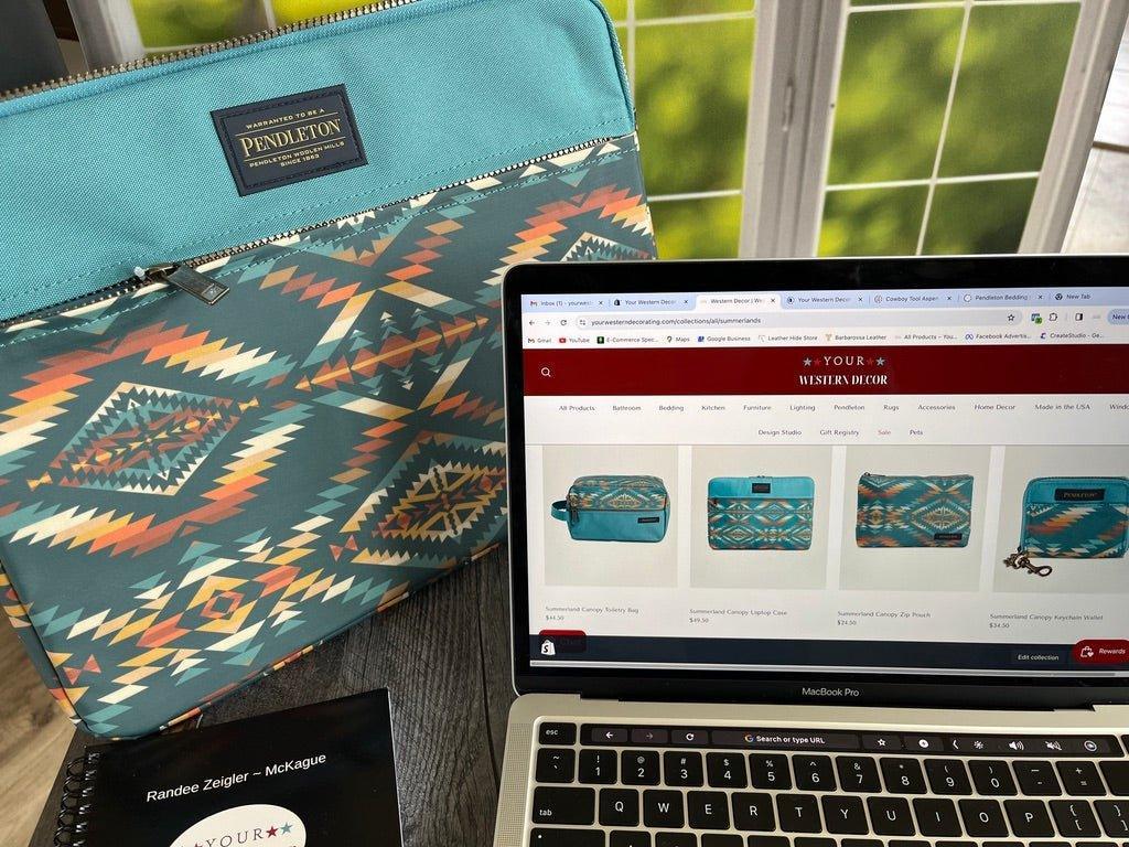 Summerland Laptop Case | Pendleton Designs | Your Western Decor