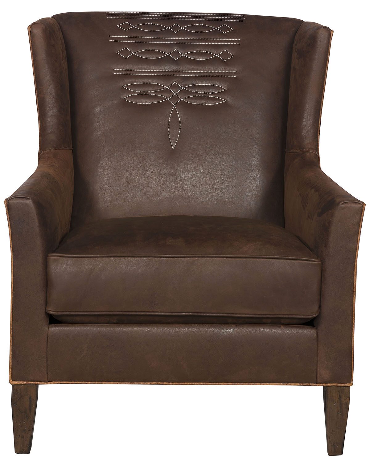 The Cattleman's Lounge Chair w/ Bootstitch | Your Western Decor