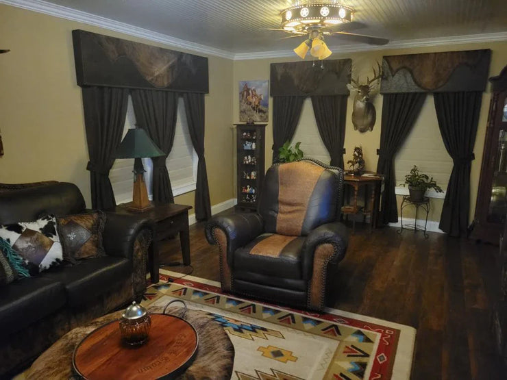 Custom Western Window Cornices | Your Western Decor