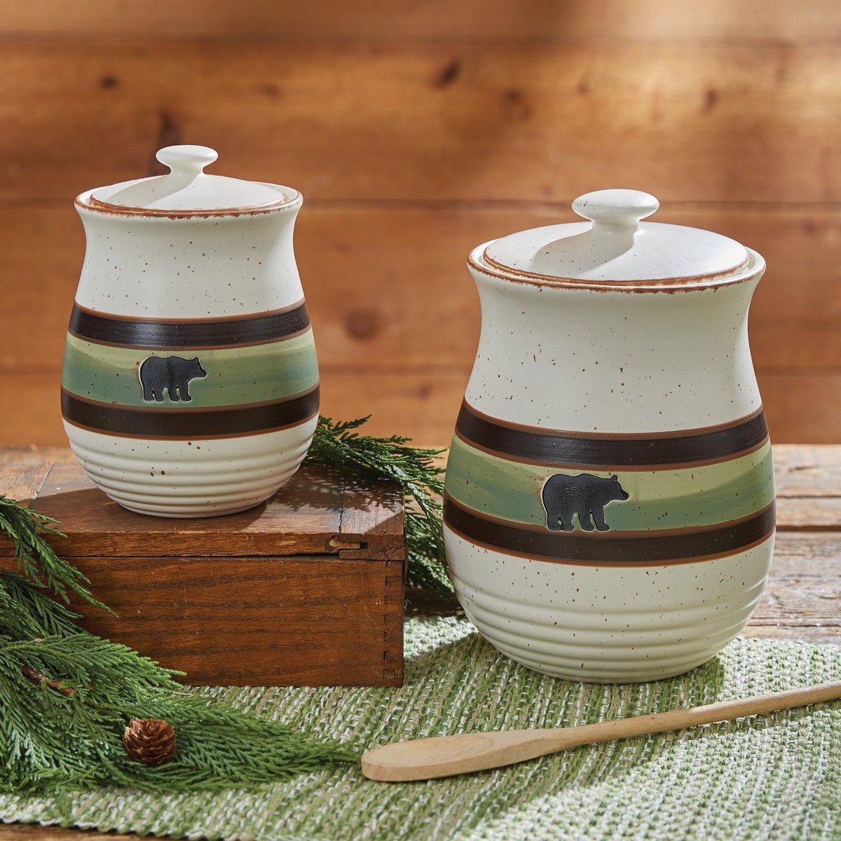 Forest Bluff Canister | Rustic Kitchen Storage | Your Western Decor