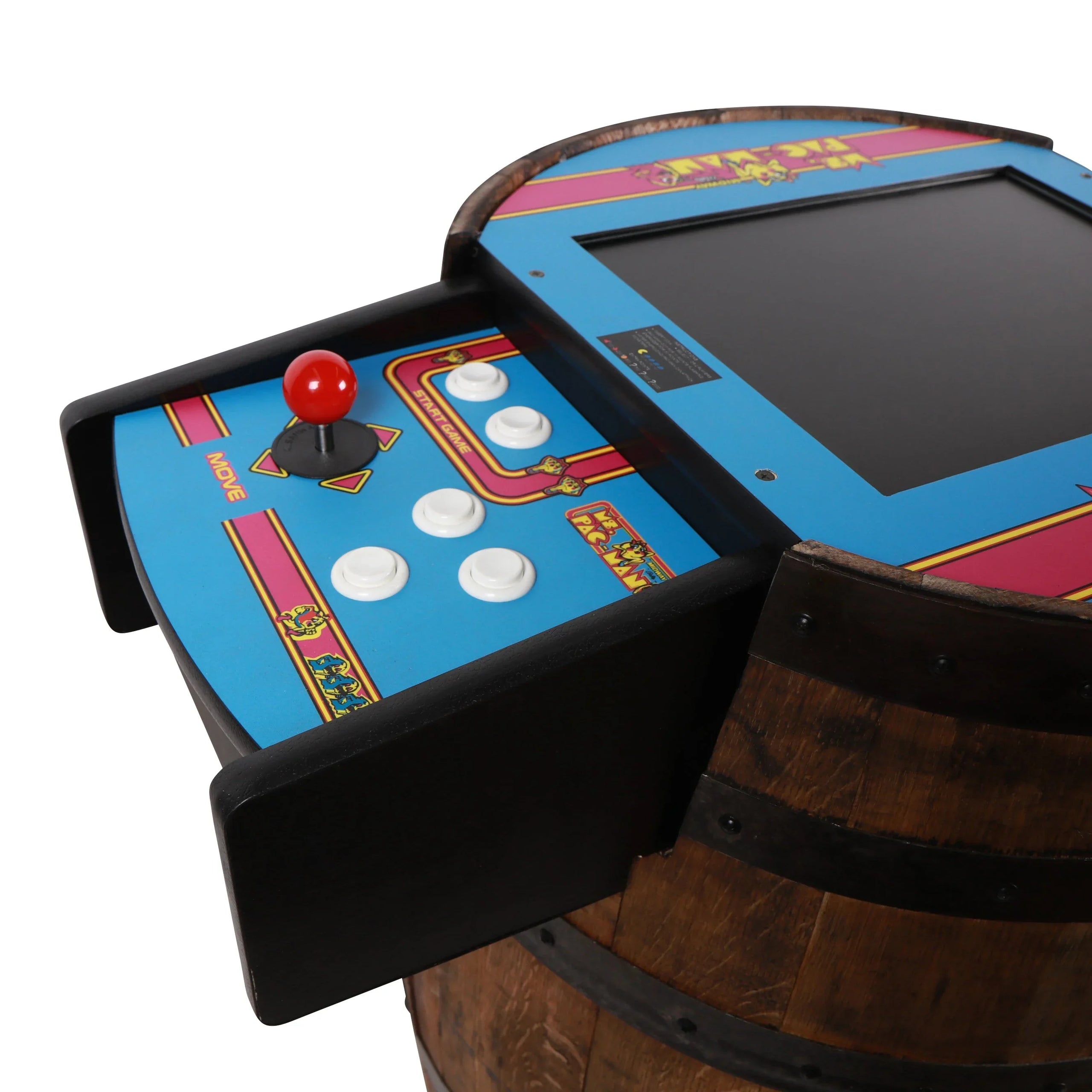Whiskey Barrel Arcade - 60 Games in 1 | Your Western Decor