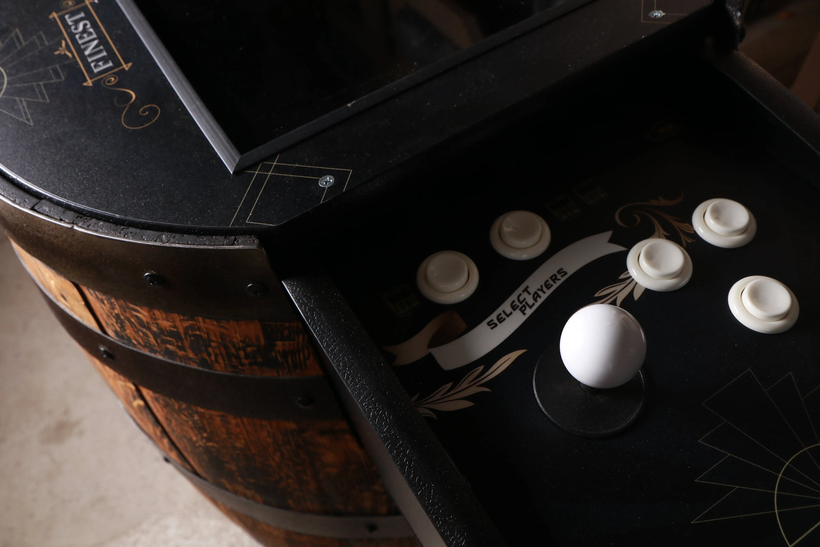 Whiskey Barrel Arcade - 60 Games in 1 | Your Western Decor