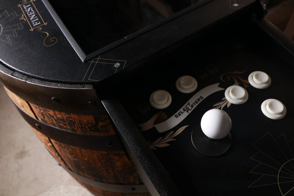 Whiskey Barrel Arcade - 60 Games in 1 | Your Western Decor