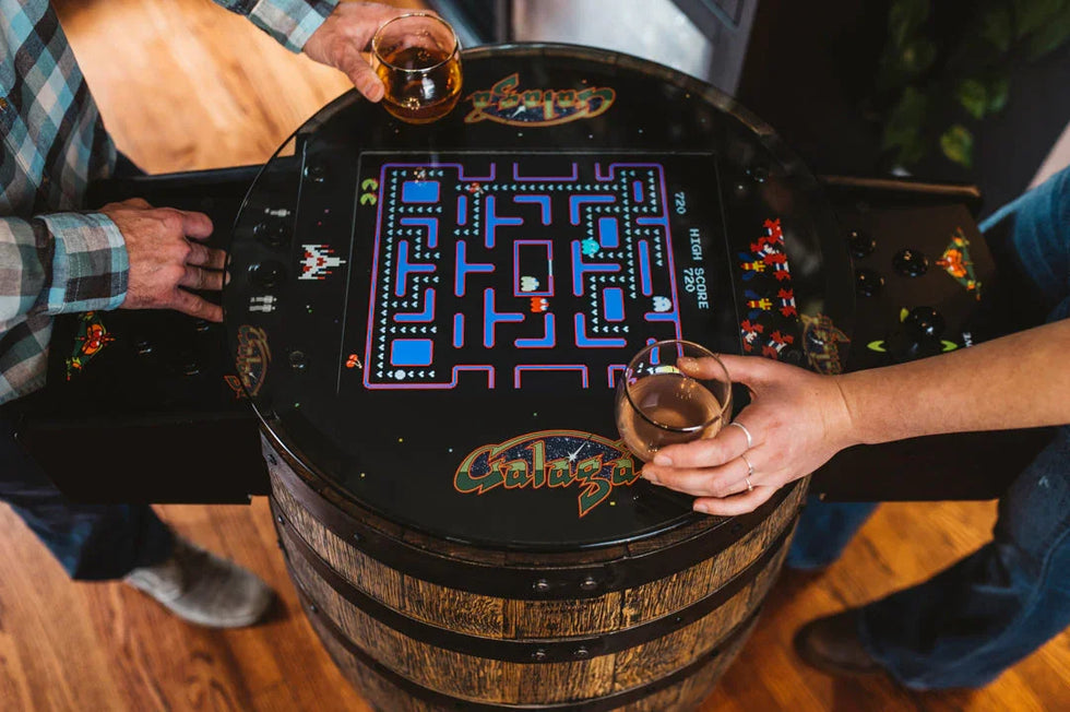 Whiskey Barrel Arcade - 60 Games in 1 | Your Western Decor