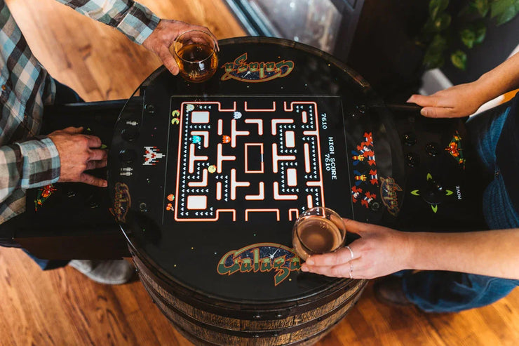 Whiskey Barrel Arcade - 60 Games in 1 | Your Western Decor