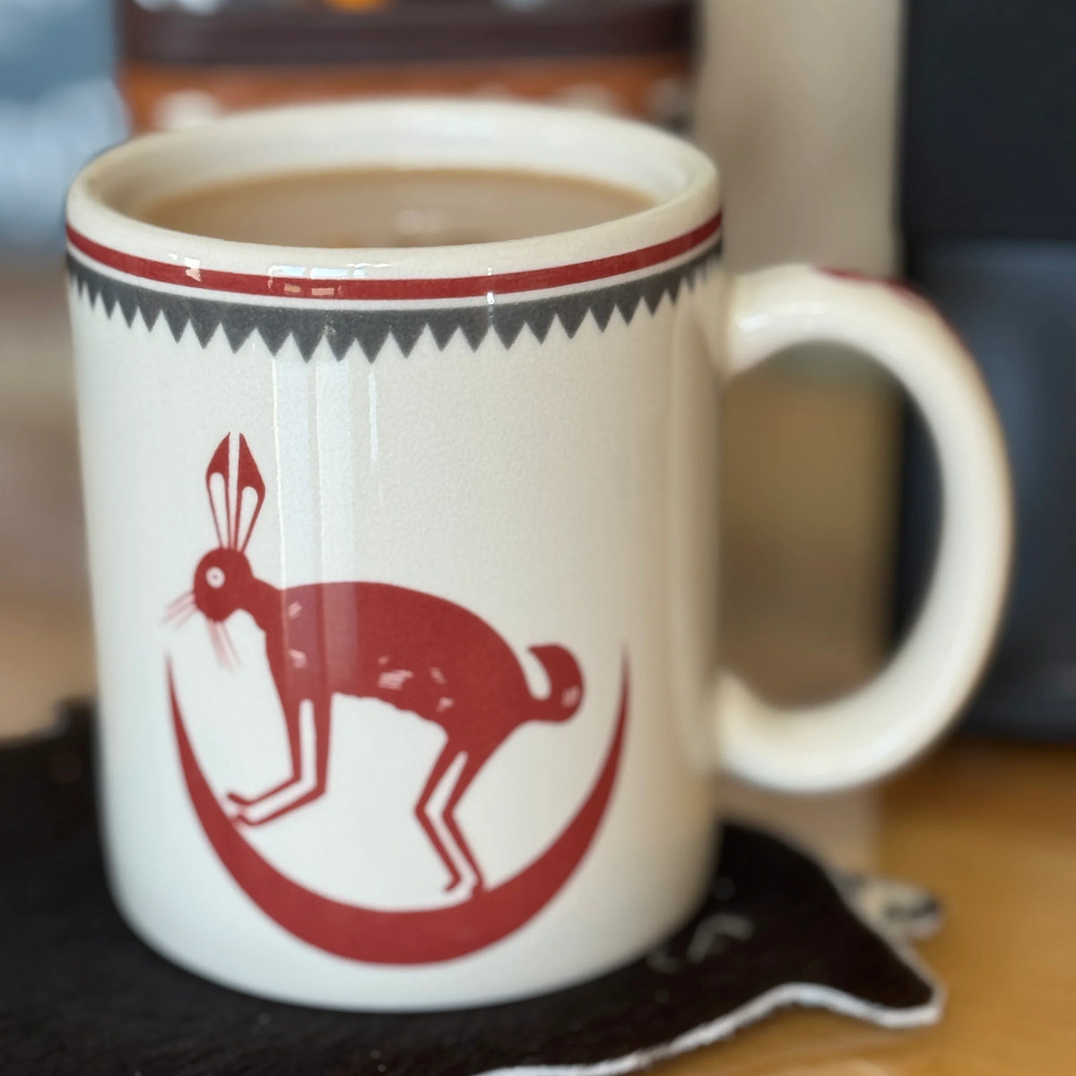 Mimbreño Indian March Hare Crescent Moon Mug - USA Made – Your Western ...