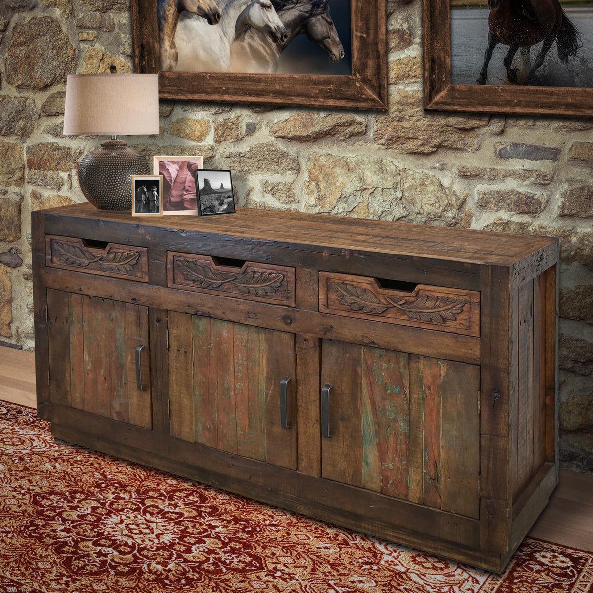 Montana Sideboard | Rustic Dining Buffet | Your Western Decor