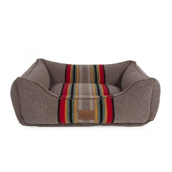 Umber Pendleton Camp Bolster Dog Beds | Your Western Decor