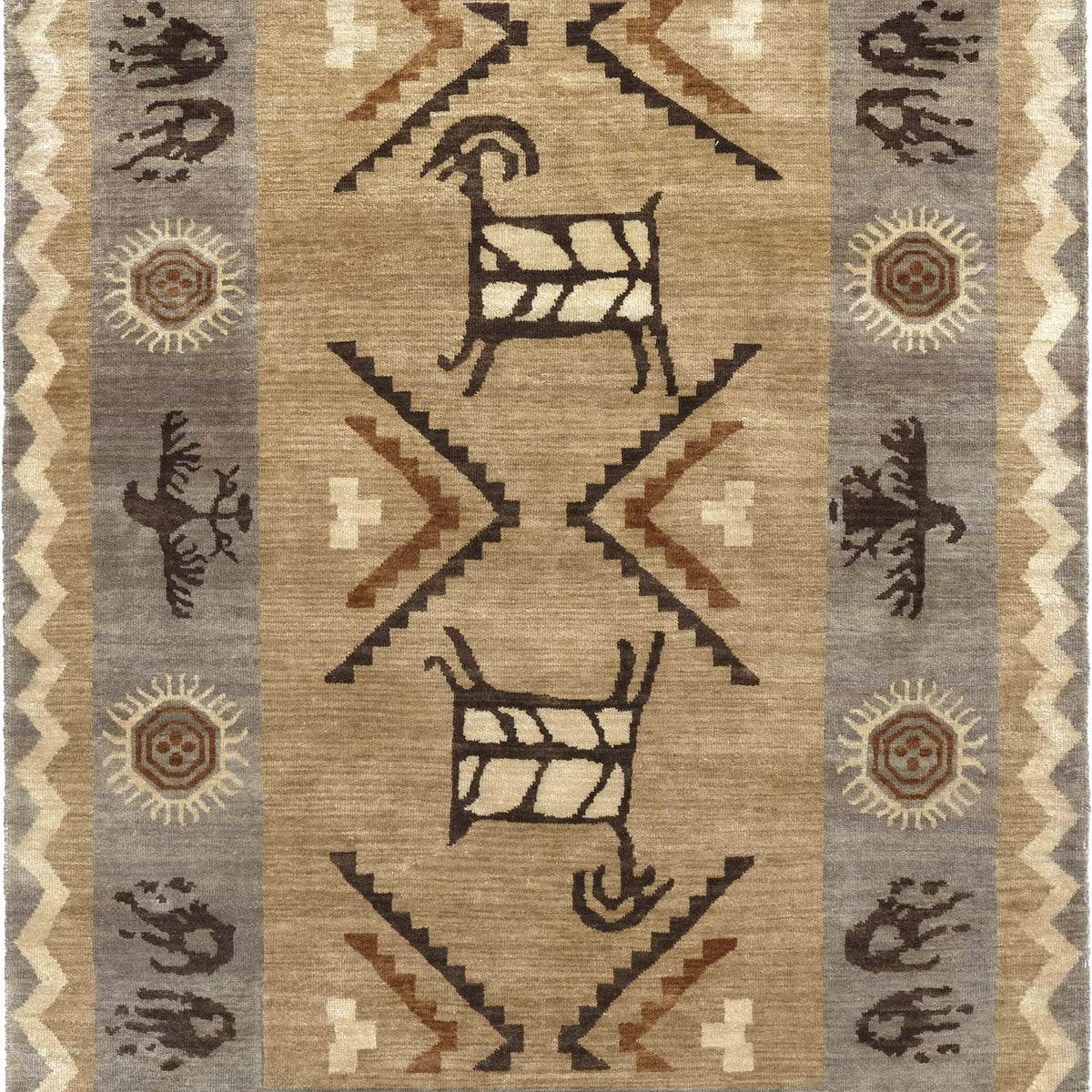 Petroglyphs Rock Art Rugs| Pendleton Rug | Your Western Decor