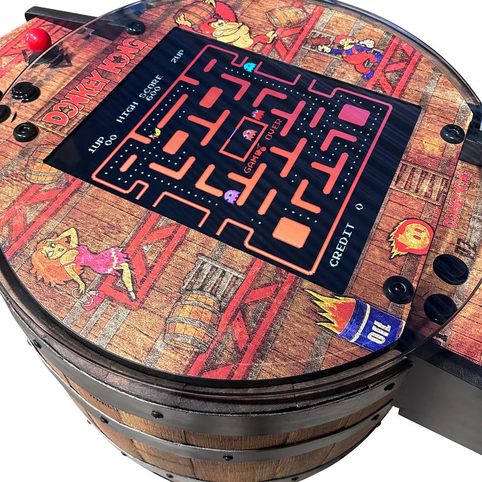 Whiskey Barrel Arcade - 60 Games in 1 | Your Western Decor