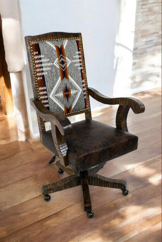 Southern Spice Rustic Office Chair | Your Western Decor