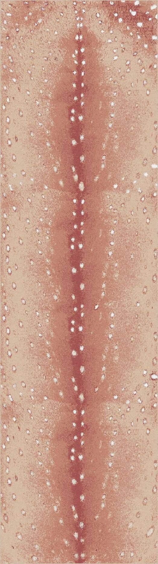 Blush Spotted Axis Area Rug | Animal Print Rug | Your Western Decor