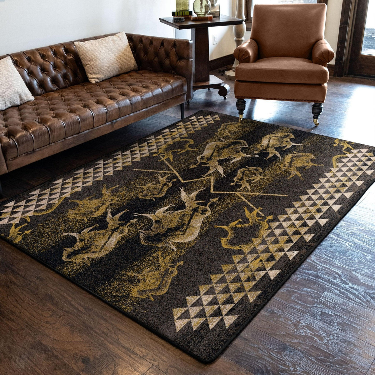 True Earth Rising Buffalo Rugs | Your Western Decor