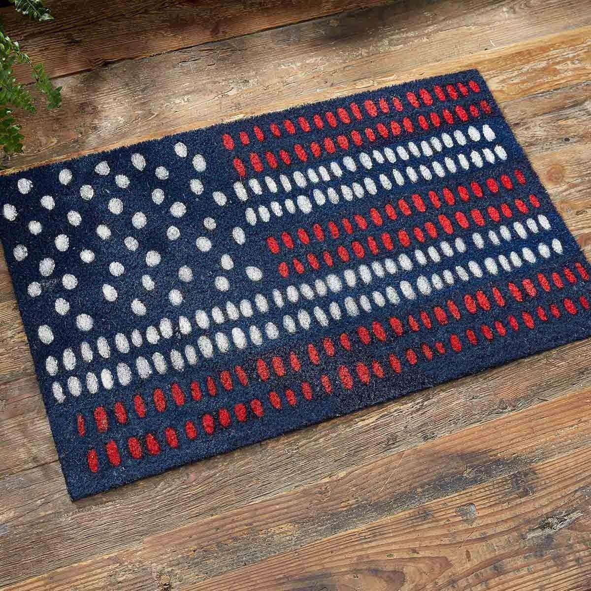 USA Flags Doormat | Outdoor Rugs | Your Western Decor