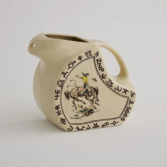 At The Ranch Cowboy & Brands Pitcher | Your Western Decor