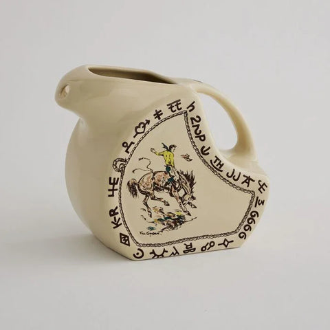 At The Ranch Cowboy & Brands Pitcher | Your Western Decor
