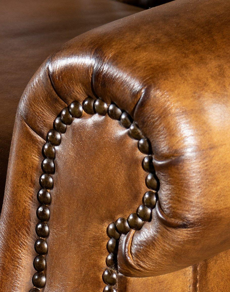 Axis Hide & Leather Accent Chair | Your Western Decor