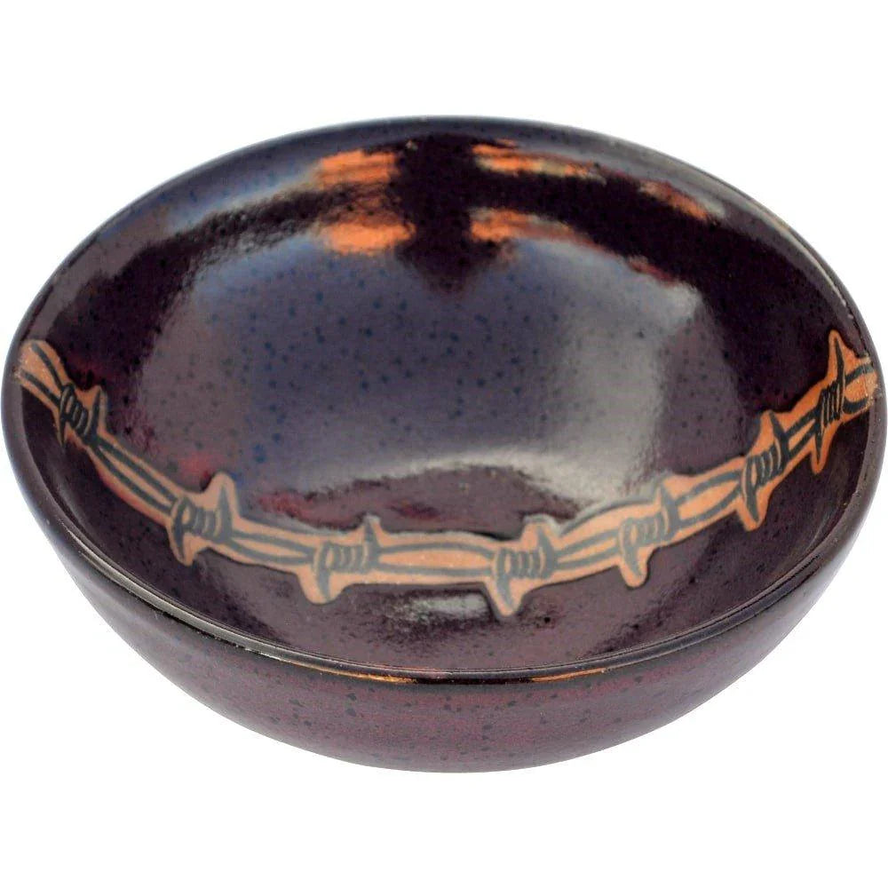 Barbed Wire Western Dinnerware in Red | Your Western Decor