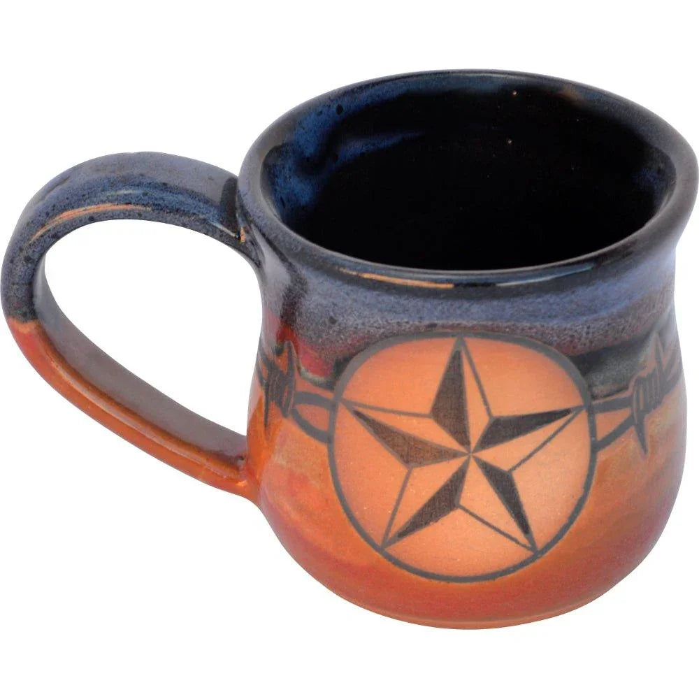 Western Barbed Wire Star Mug | Your Western Decor Tableware