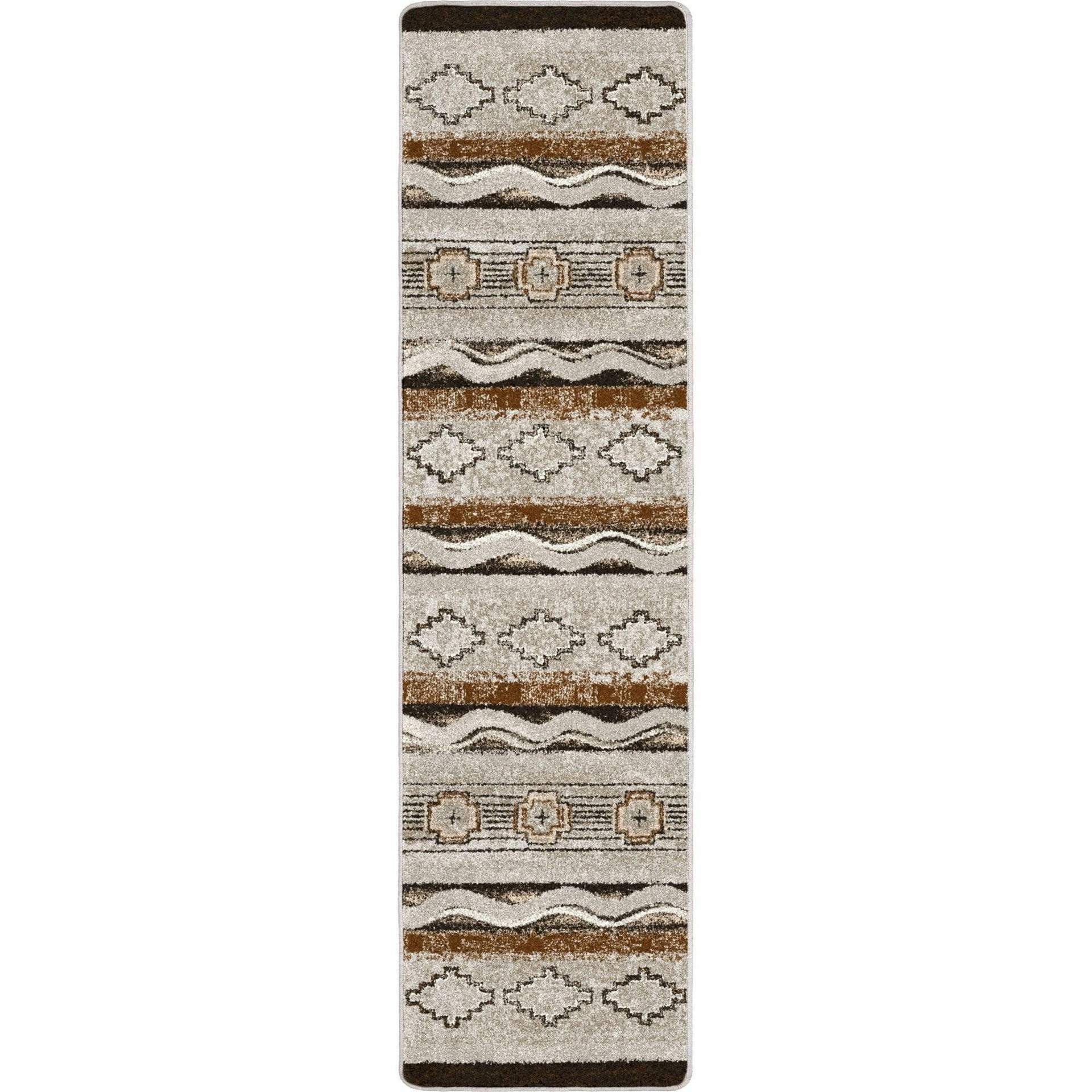 Barton Beige Southwestern Rugs USA Made | Your Western Decor