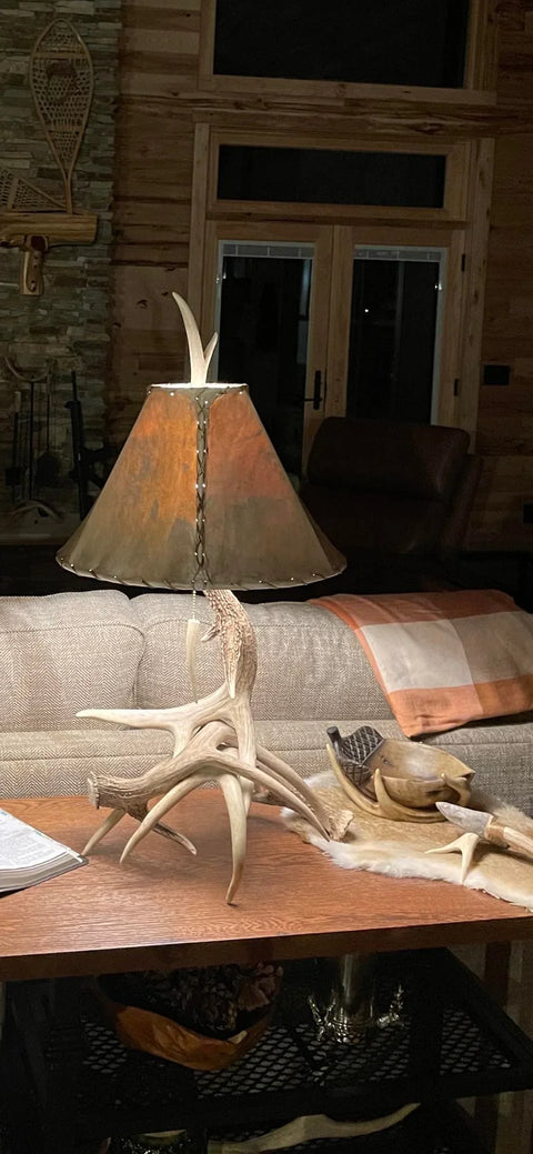 Western Leather Lampshades | Rustic Lamp Covers & Decor – Your Western ...
