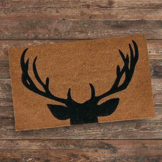 Buck Deer Doormat | Outdoor Rugs | Your Western Decor
