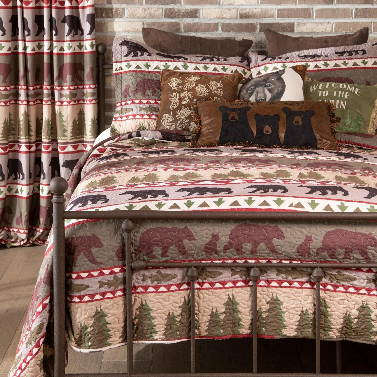 Cabin Life Quilt Set | Rustic Bedding | Your Western Decor