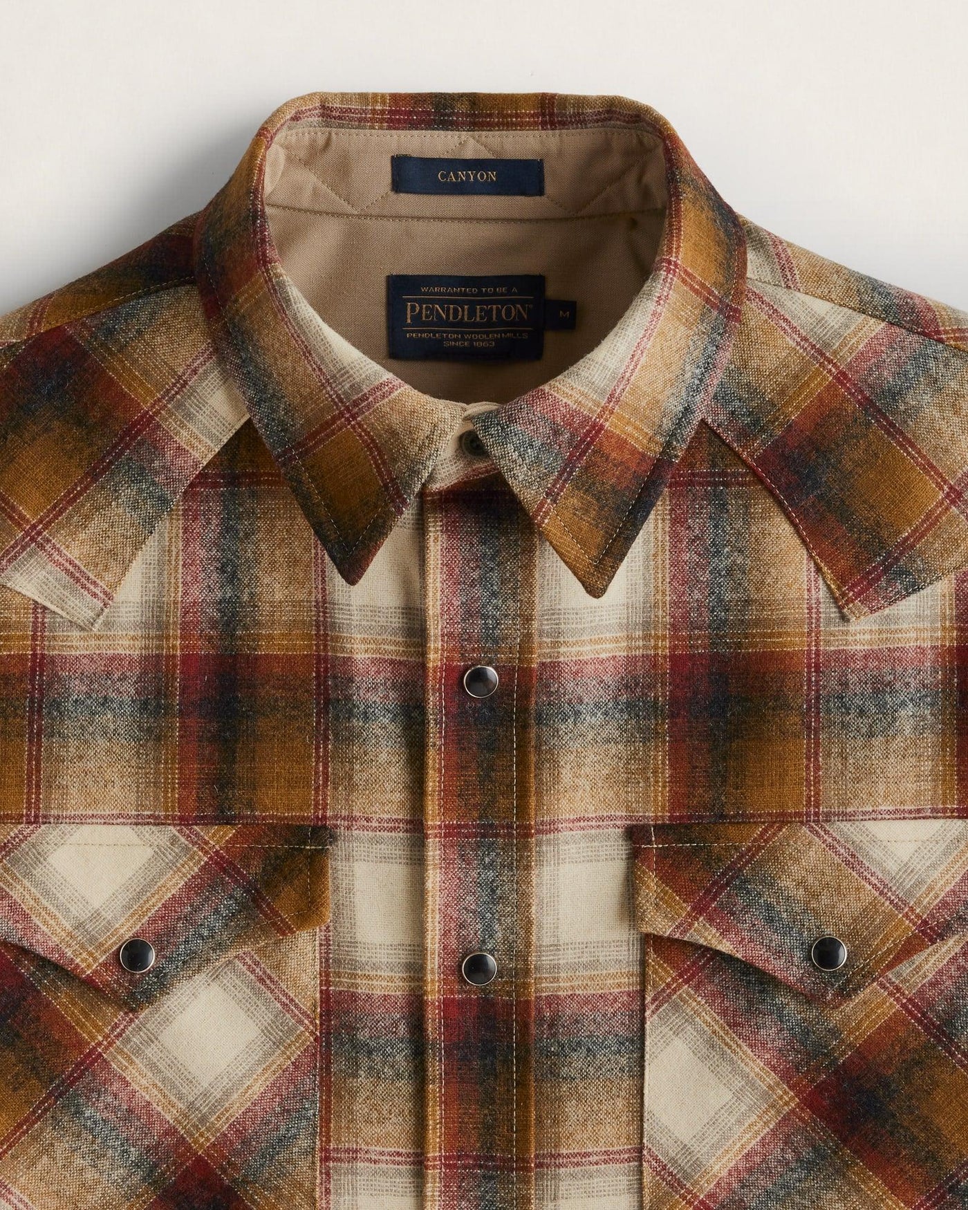 Canyon Western Wool Plaid Shirt by Pendleton – Your Western Decor