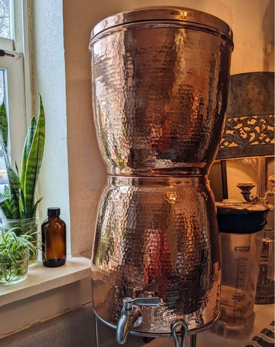 Copper Water Filter System | 2-Gallon Copper Water Dispenser – Your ...