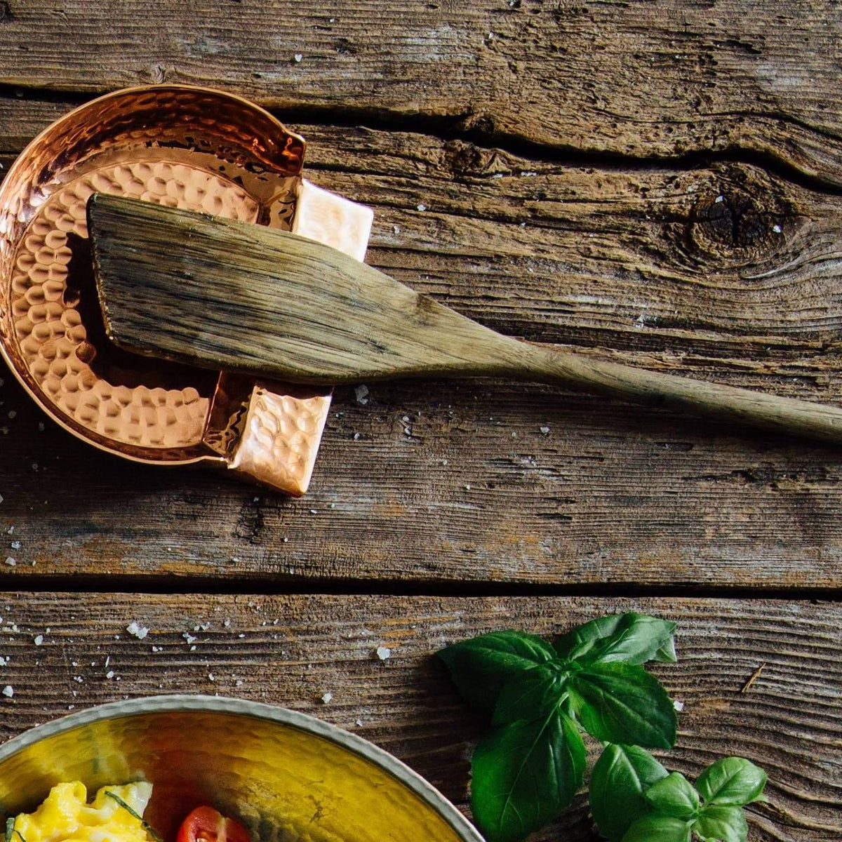 Hammered Copper Spoon Rest / Putting Cup | Your Western Decor