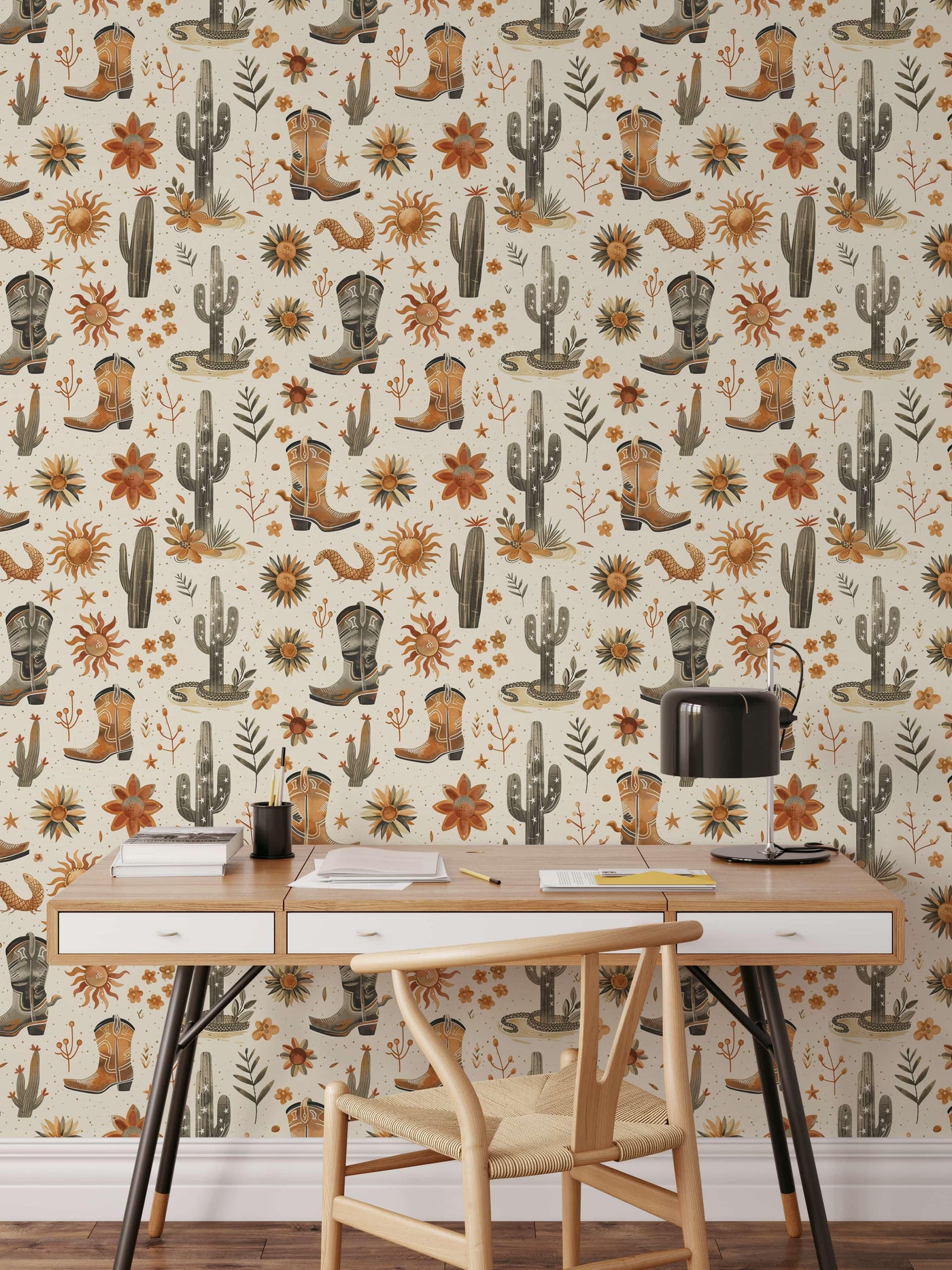 Western Wallpaper | Peel-Stick Wallpaper | Your Western Decor