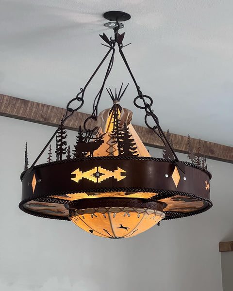 Rustic Pendants & Ceiling Lighting | Your Western Decor