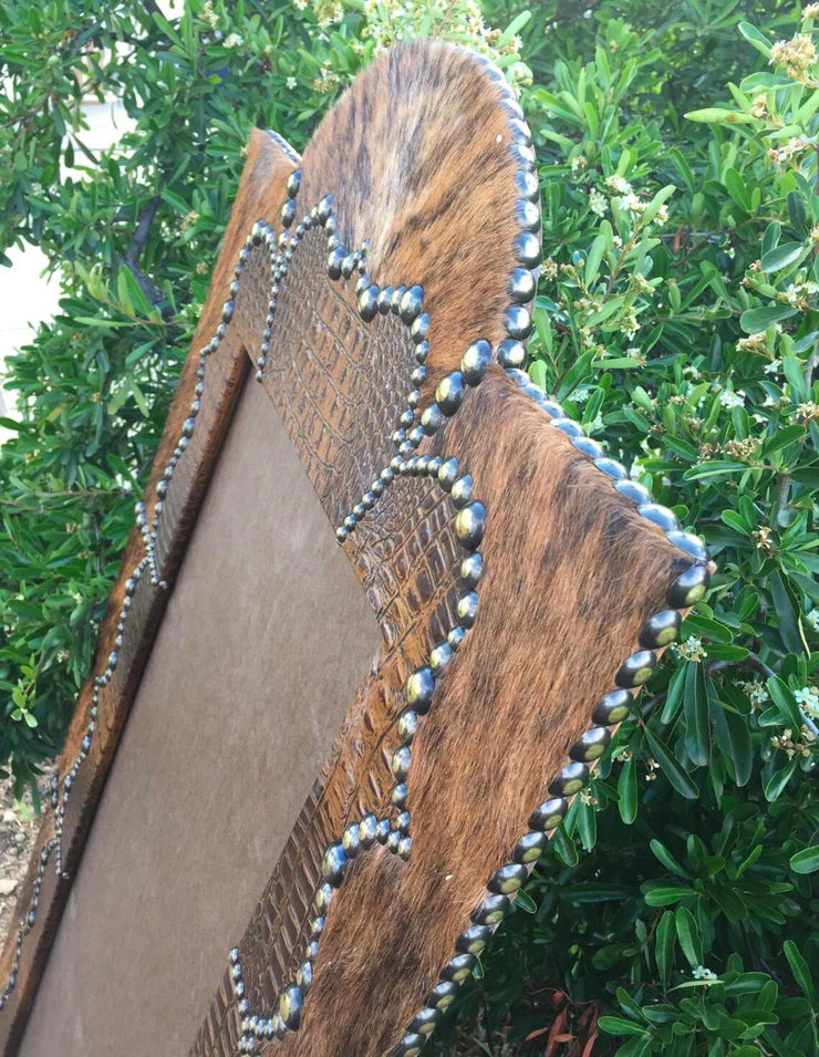 Leather & Cowhide Full Length Western Mirror Frame – Your Western Decor