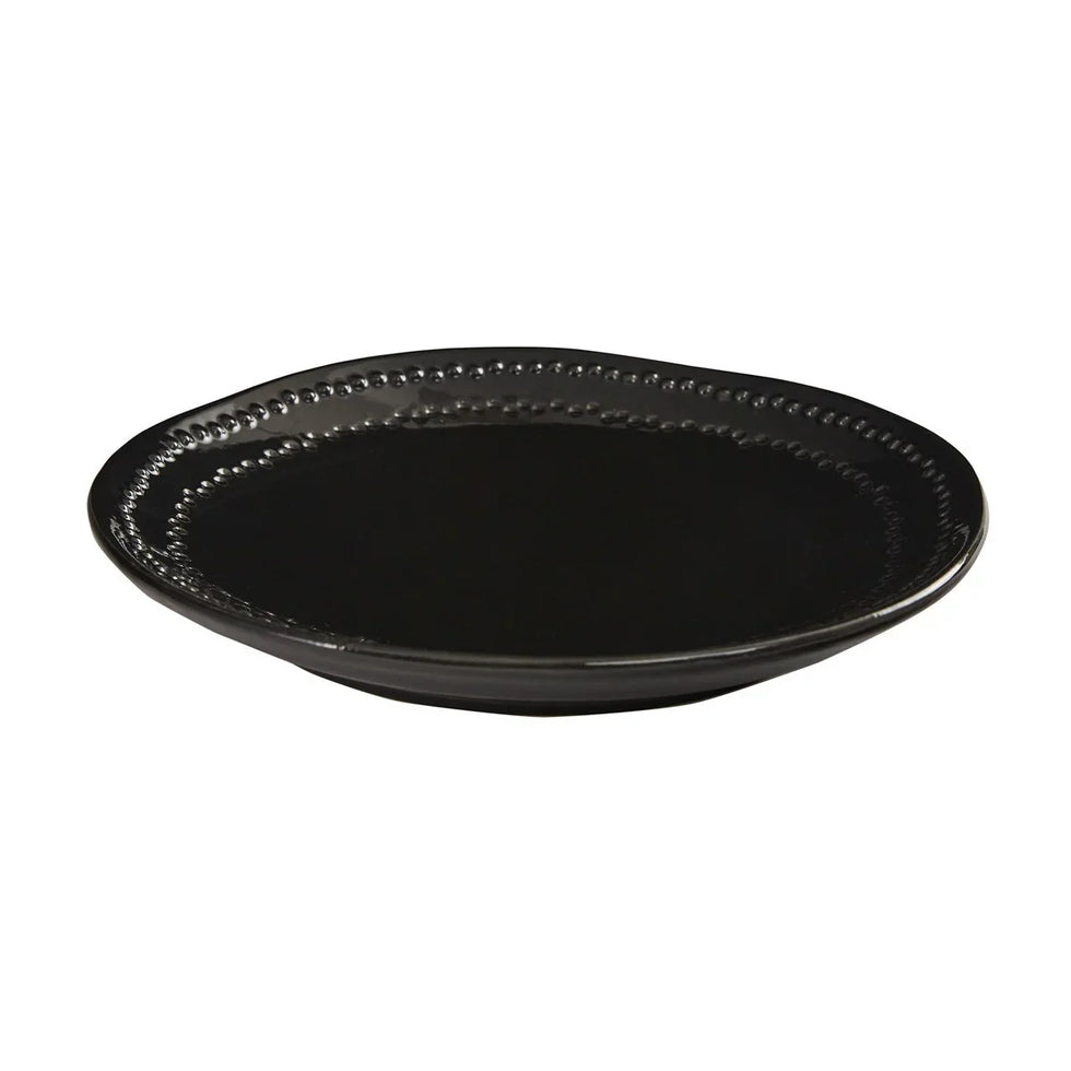 Ebony Dusk Dinnerware Set | Black Dishes | Your Western Decor