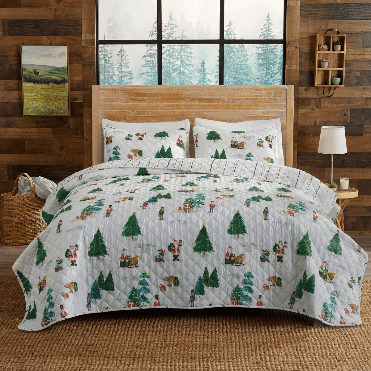Mittens Christmas Quilt Set | Your Western Decor