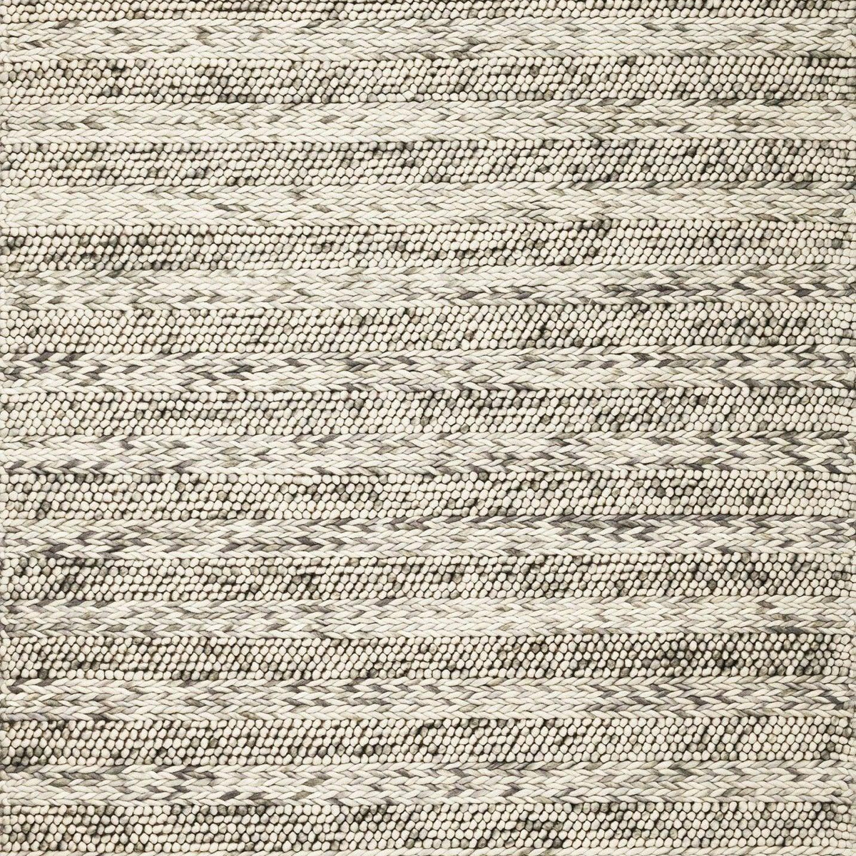 Heather Grey Wool Area Rug 5x7 | Wool Rug | Your Western Decor