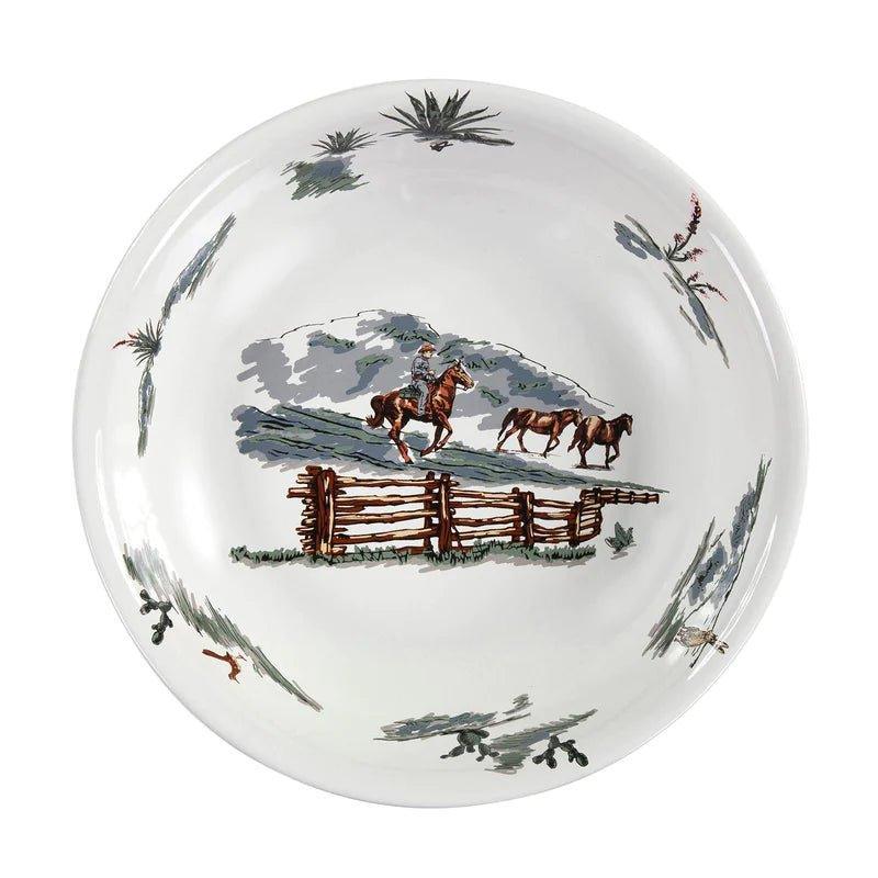 Home on the Range Western Serving Bowl | Your Western Decor
