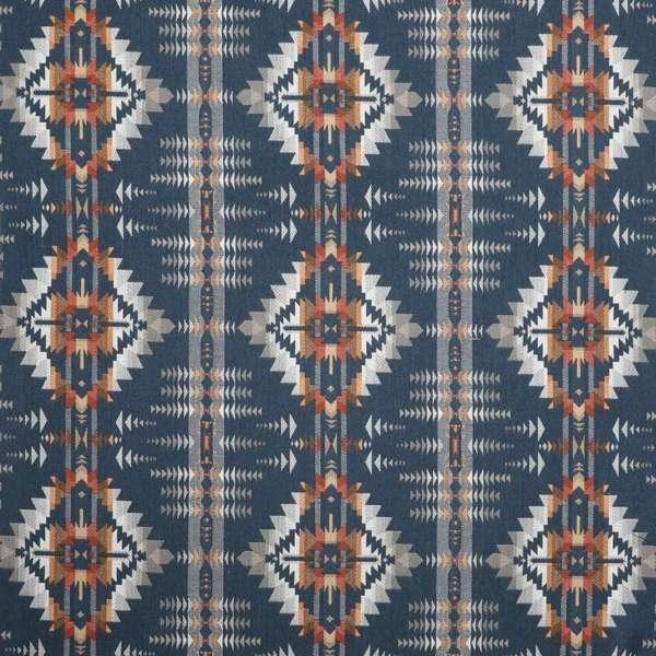 Mesa Indigo Fabric by Pendleton | Sunbrella | Your Western Decor