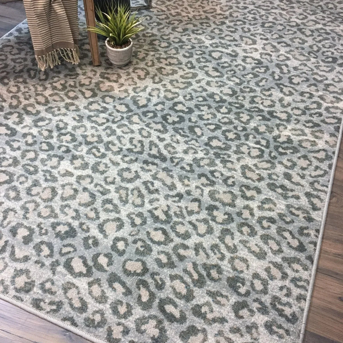 Natural Leopard Print Area Rugs | Animal Print | Your Western Decor