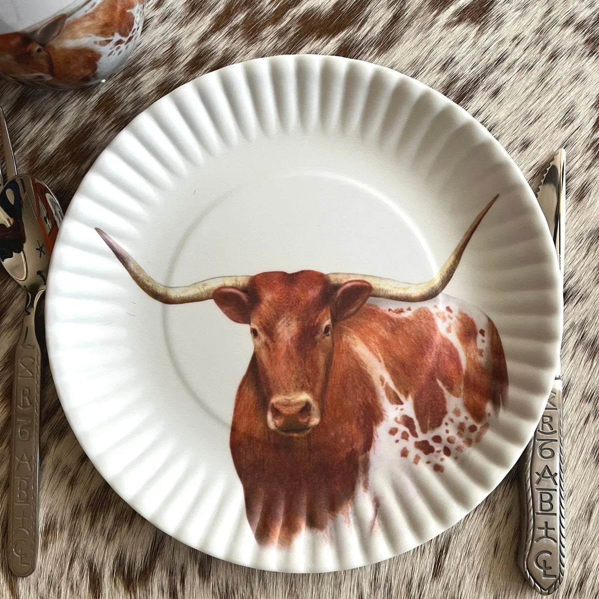 The Ranch - Western Melamine Plates Set | Your Western Decor