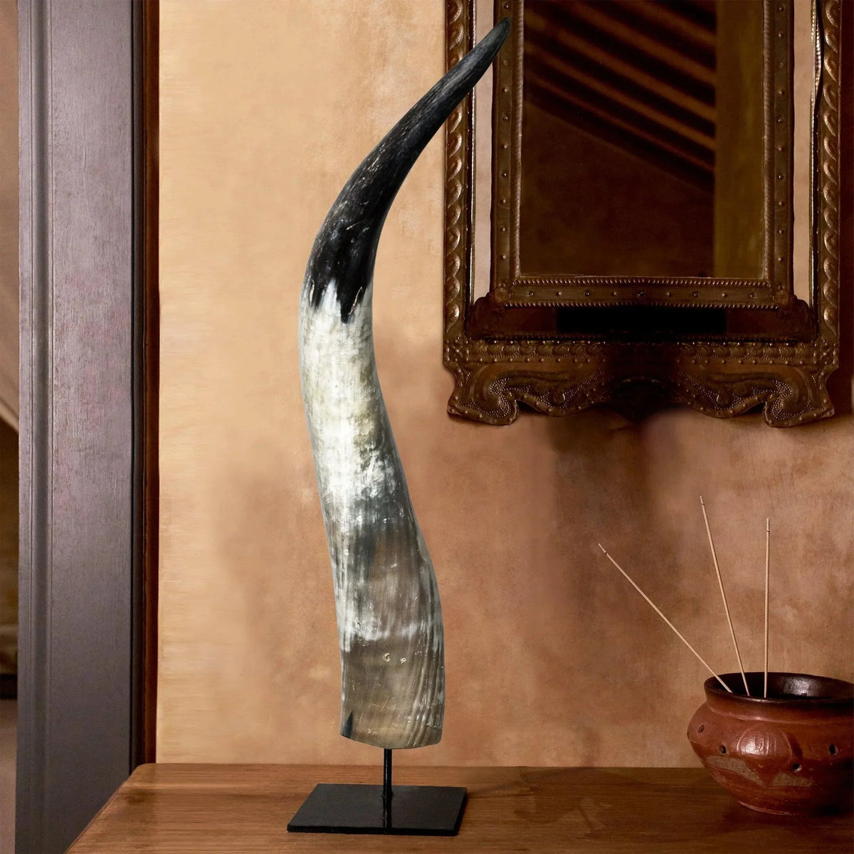Longhorn Standing Shelf Display | Your Western Decor