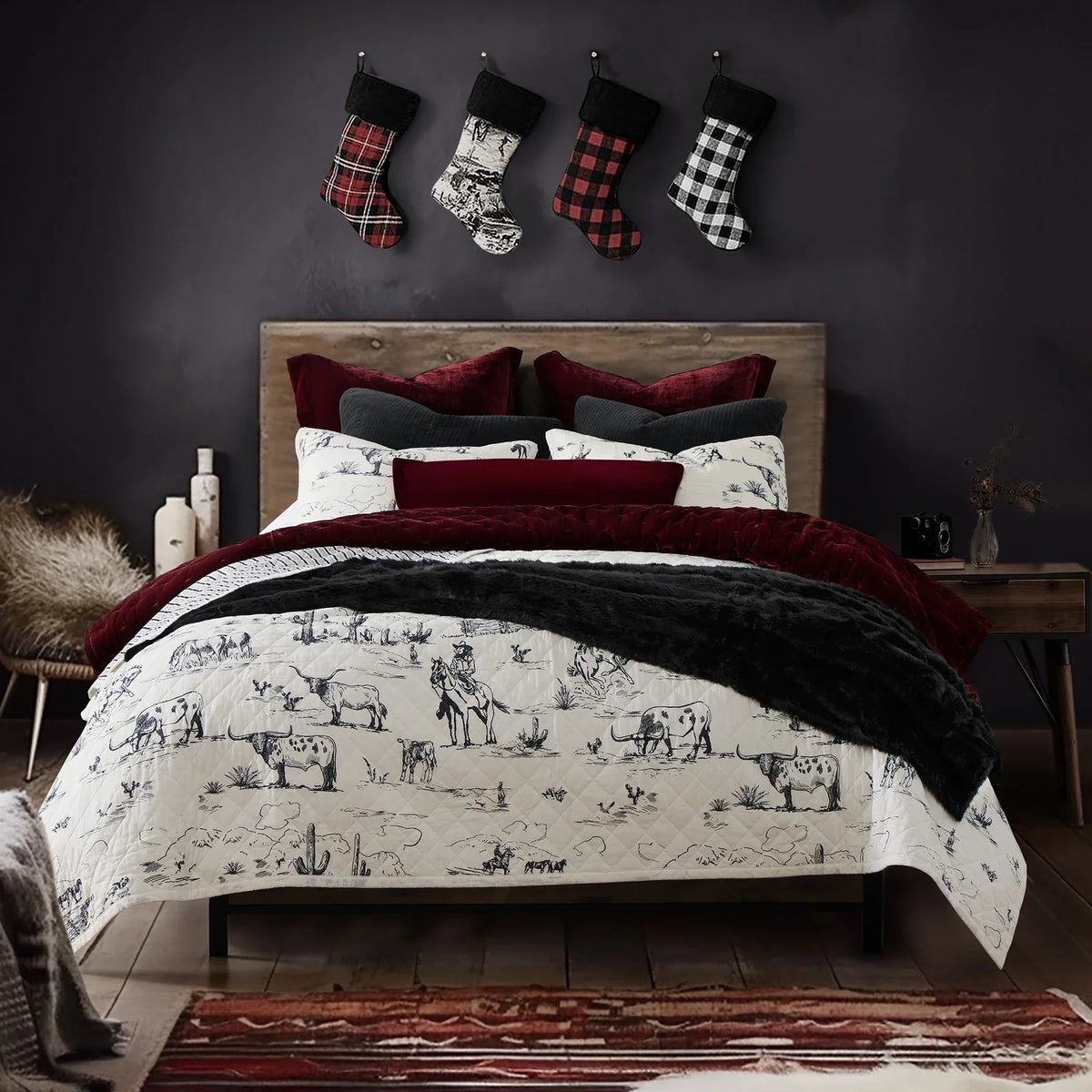 Paseo Ranch Reversible Bedding Set | Your Western Decor