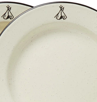 Tepee Camp Pendleton Enamelware Dishes | Your Western Decor